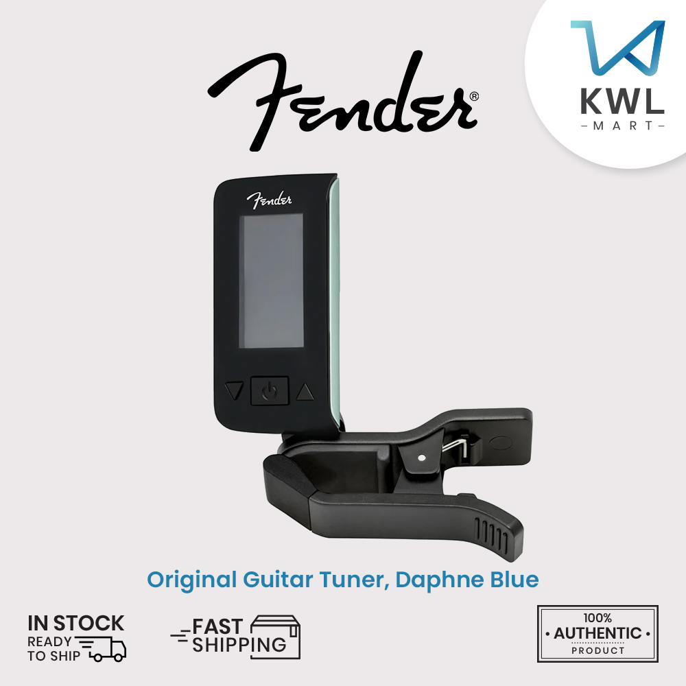 Fender Original Guitar Tuner, Daphne Blue - KWL MART