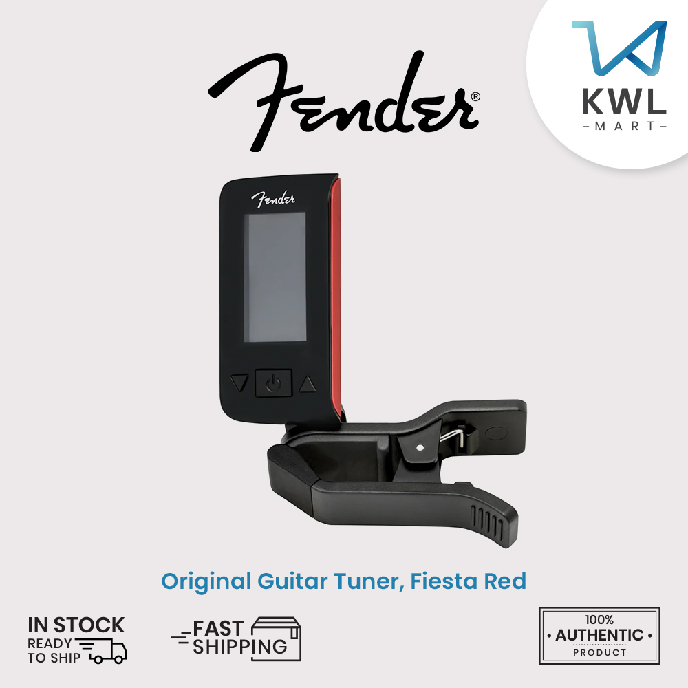 Fender Original Guitar Tuner, Fiesta Red - KWL MART