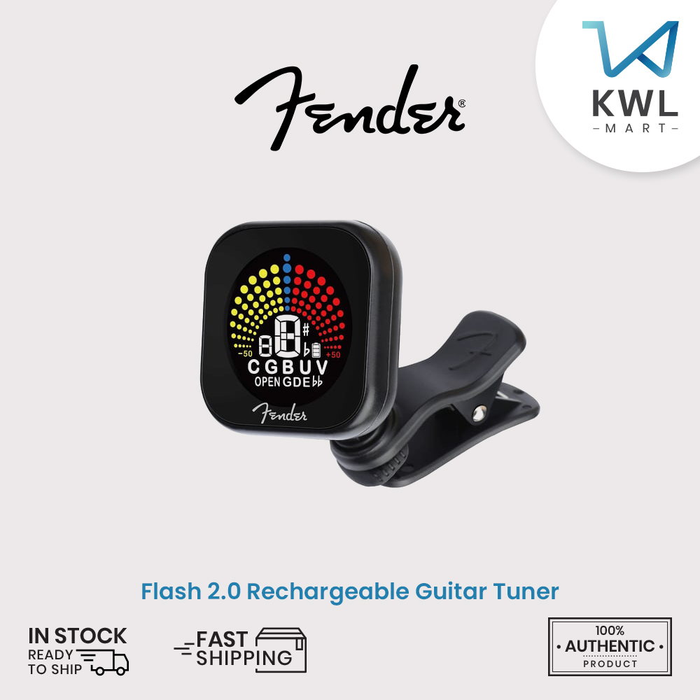 Fender Flash 2.0 Rechargeable Guitar Tuner - KWL MART